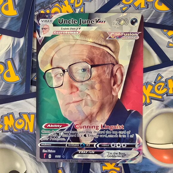 Games | Uncle June Pokemon Card The Sopranos Uncle Jr | Poshmark